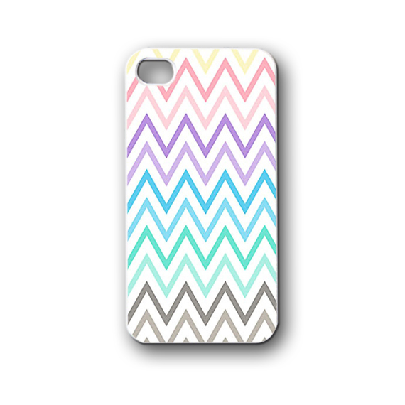 Colorful Chevron Pattern - Iphone 4/4s/5/5s/5c, Case - Samsung Galaxy S3/s4/note/mini, Cover ...